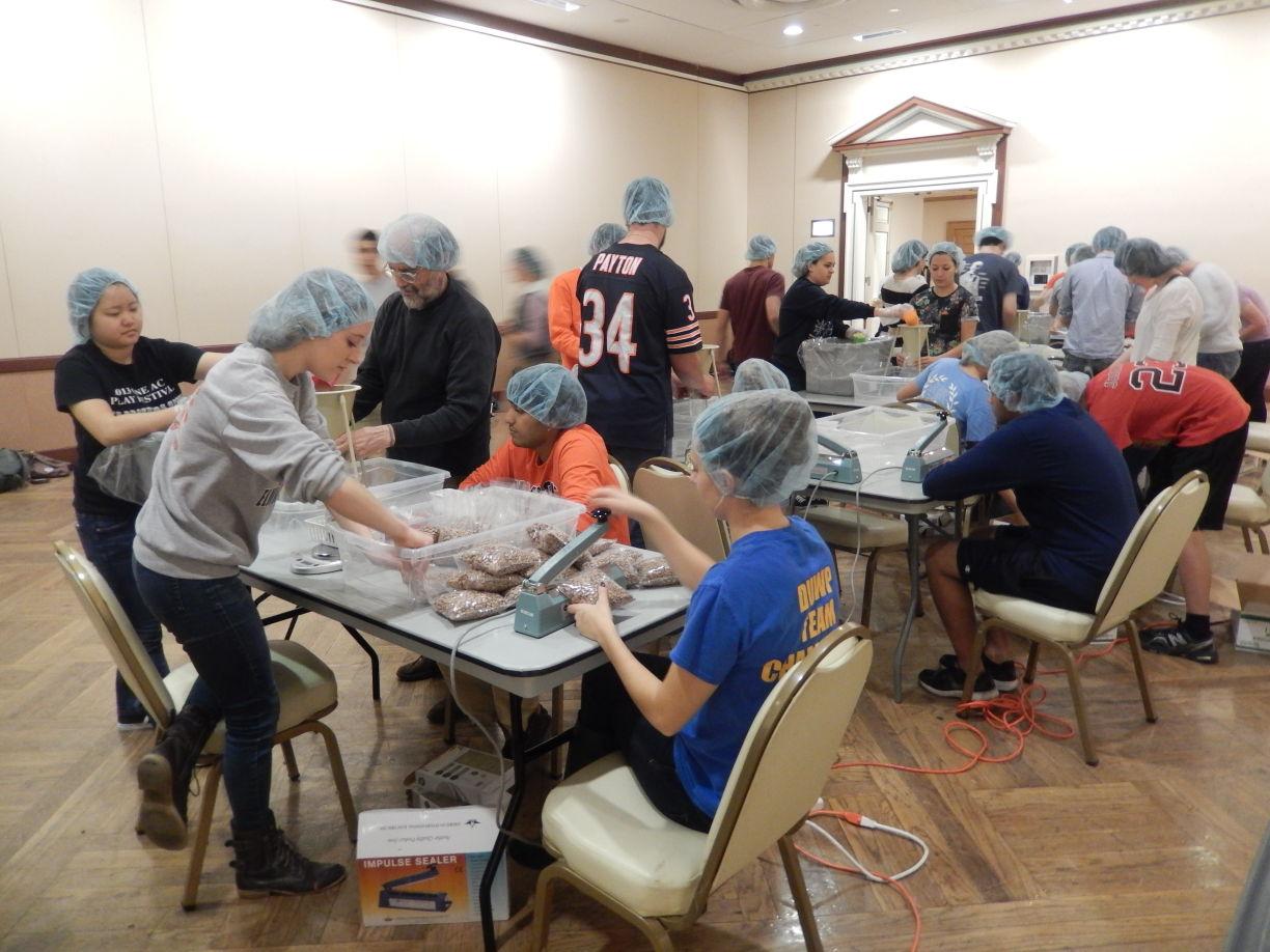 Service fraternity holds food drive in remembrance of member - The ...