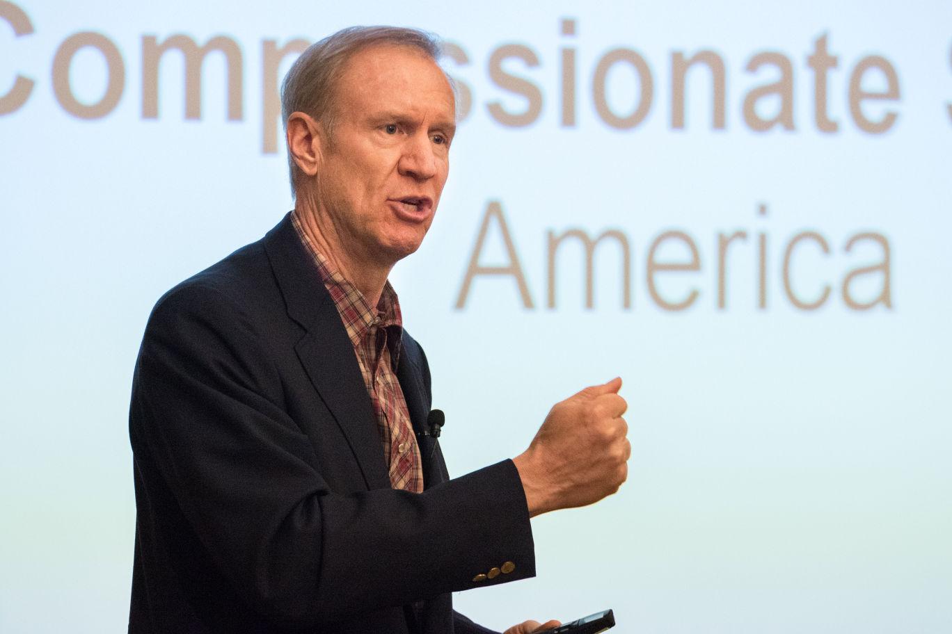 Governor Bruce Rauner delivers State of the State Address - The Daily ...