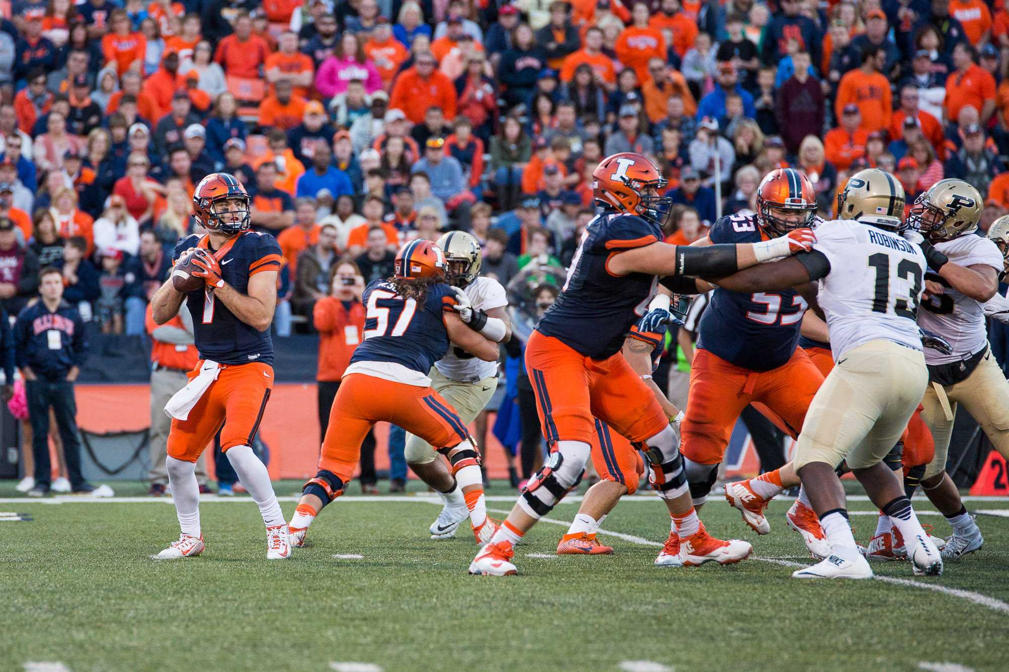 Photo Gallery: Fighting Illini Football vs. Purdue - The Daily Illini