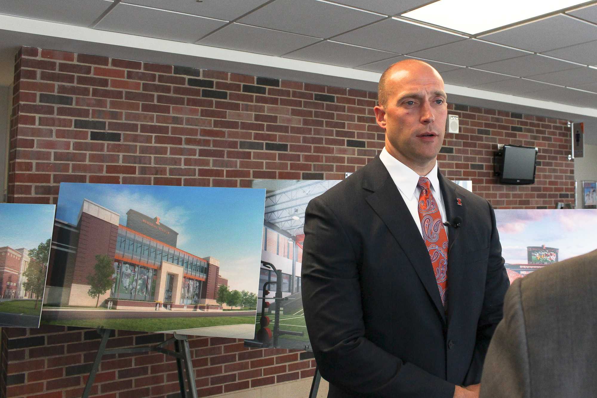 Athletic director Josh Whitman announces Memorial Stadium renovations ...