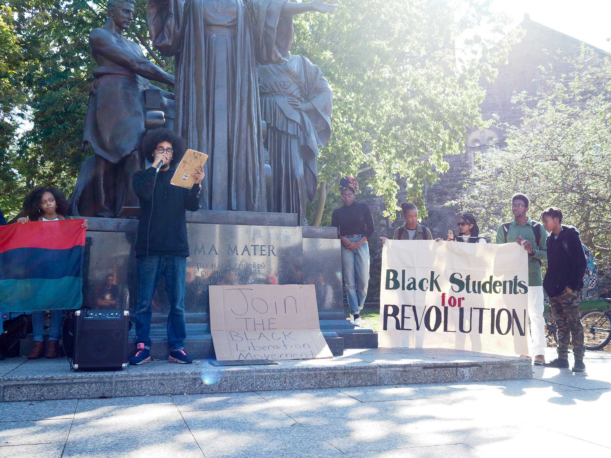 Black Students for Revolution host walkout - The Daily Illini