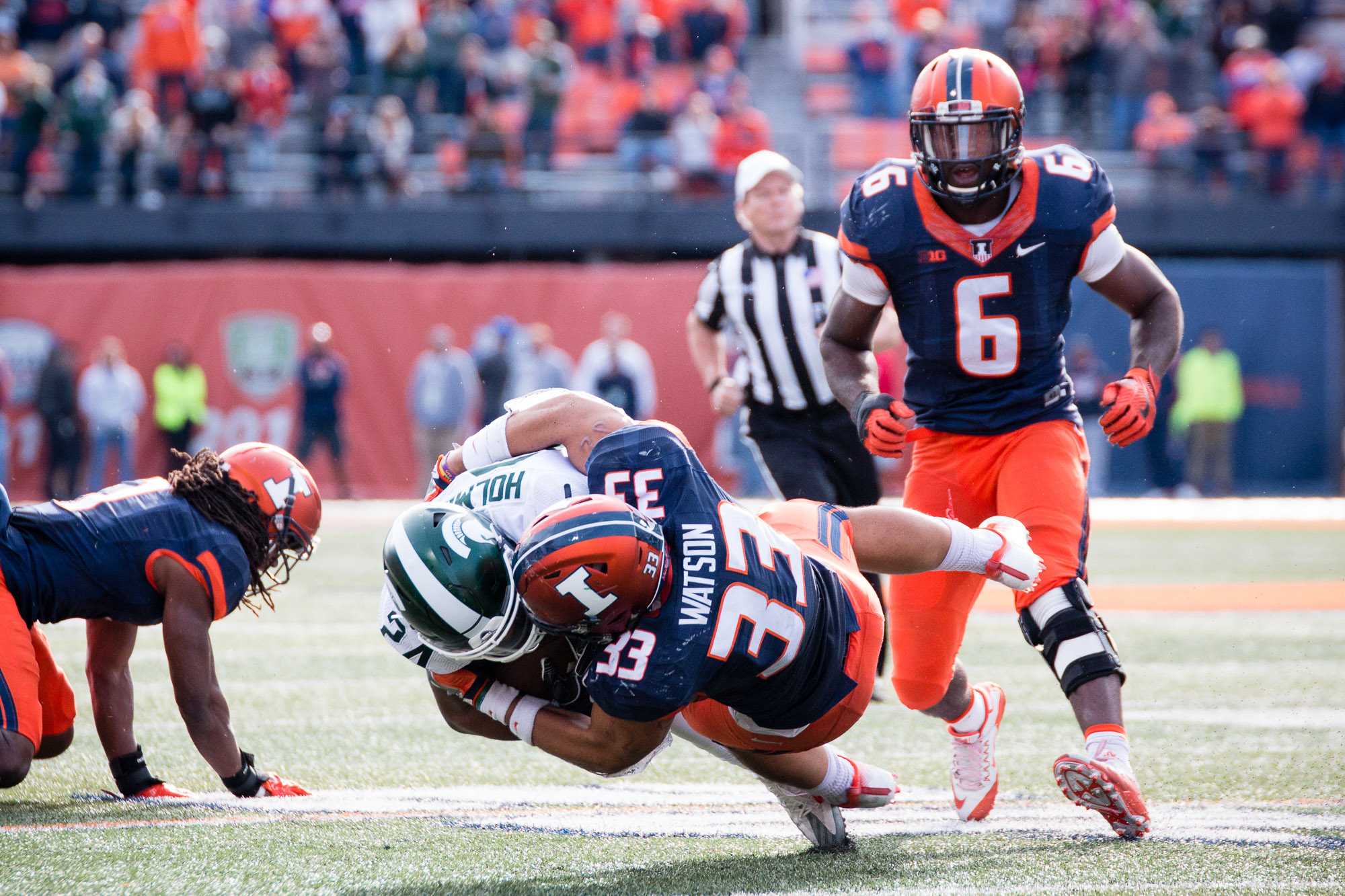 Watson balances life on the field with life in a fraternity - The Daily ...