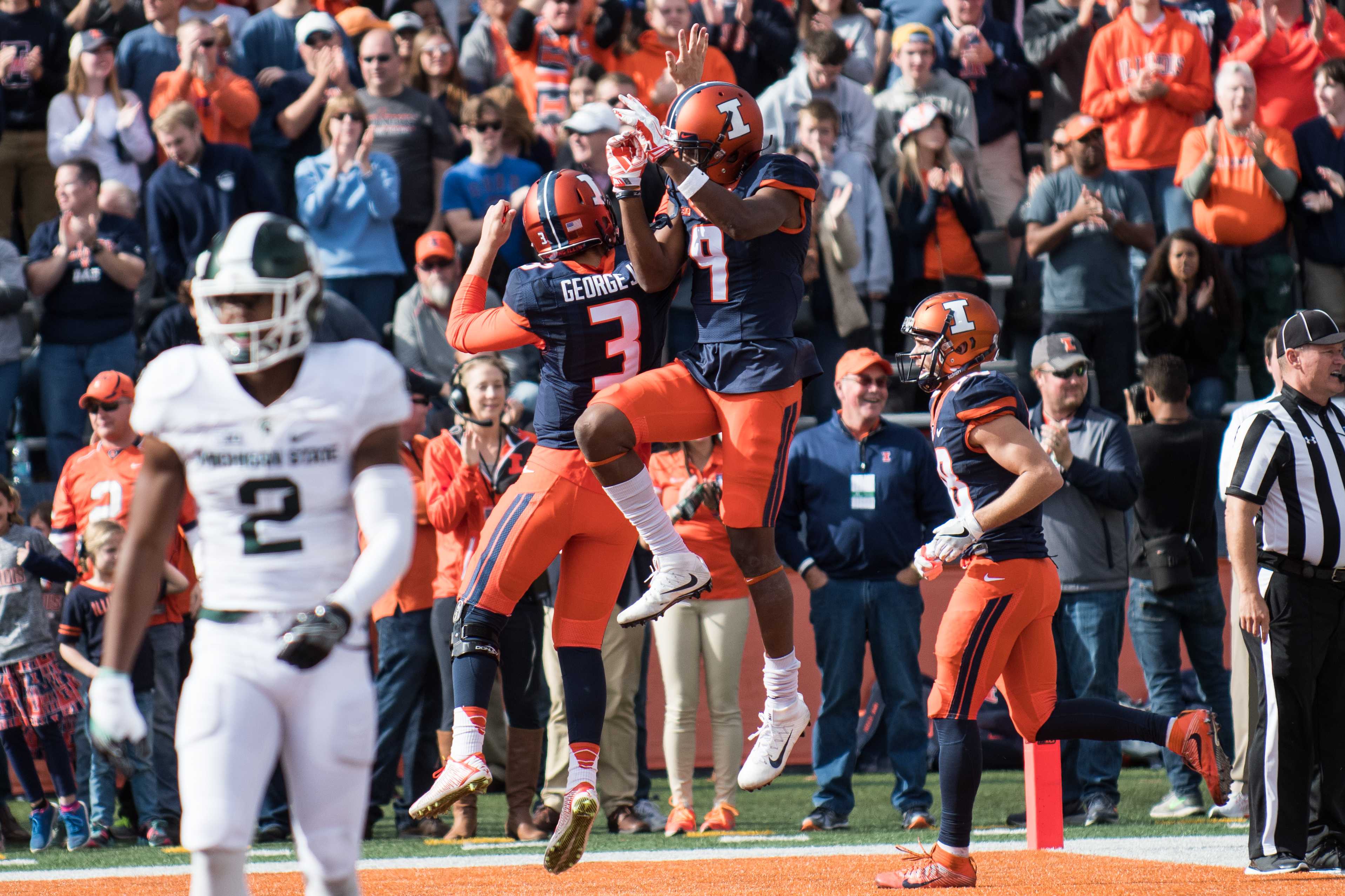 Photo Gallery: Fighting Illini Football vs Michigan State - The Daily ...