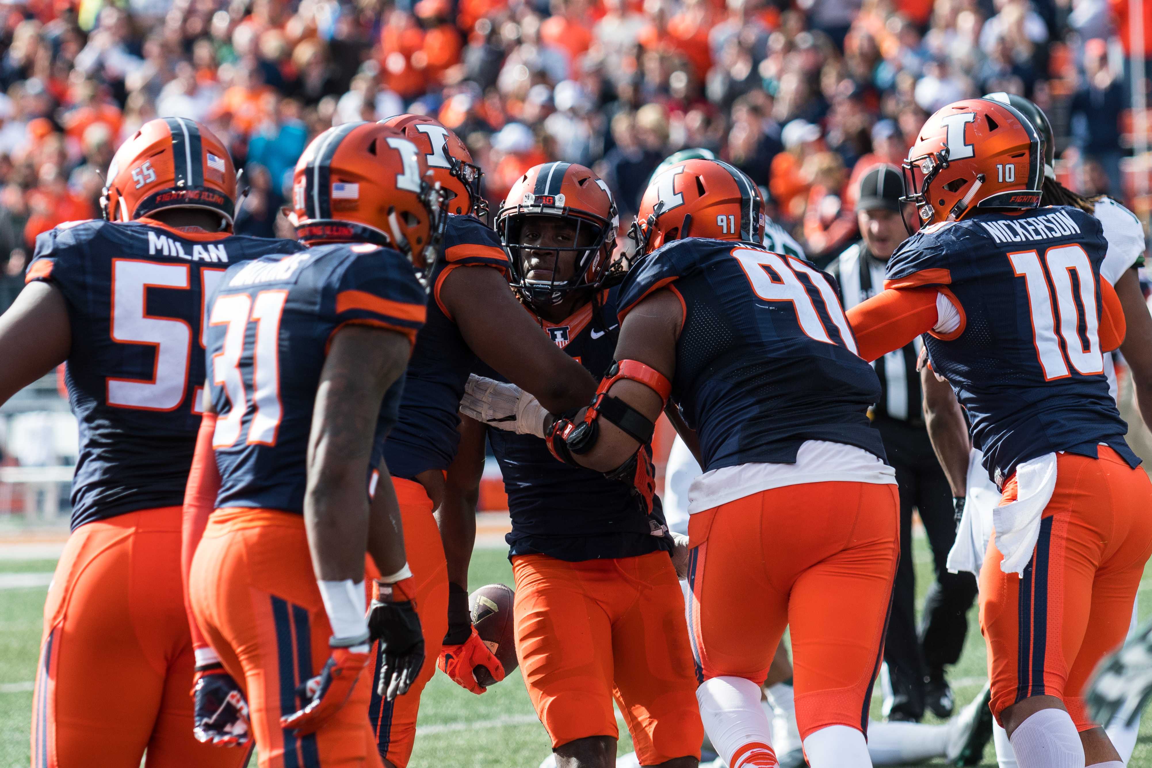 Photo Gallery: Fighting Illini Football vs Michigan State - The Daily ...
