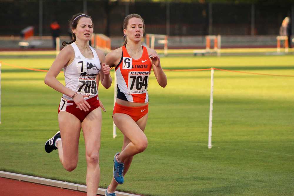 Illinois women's track and field wins by double digits at NIU meet ...
