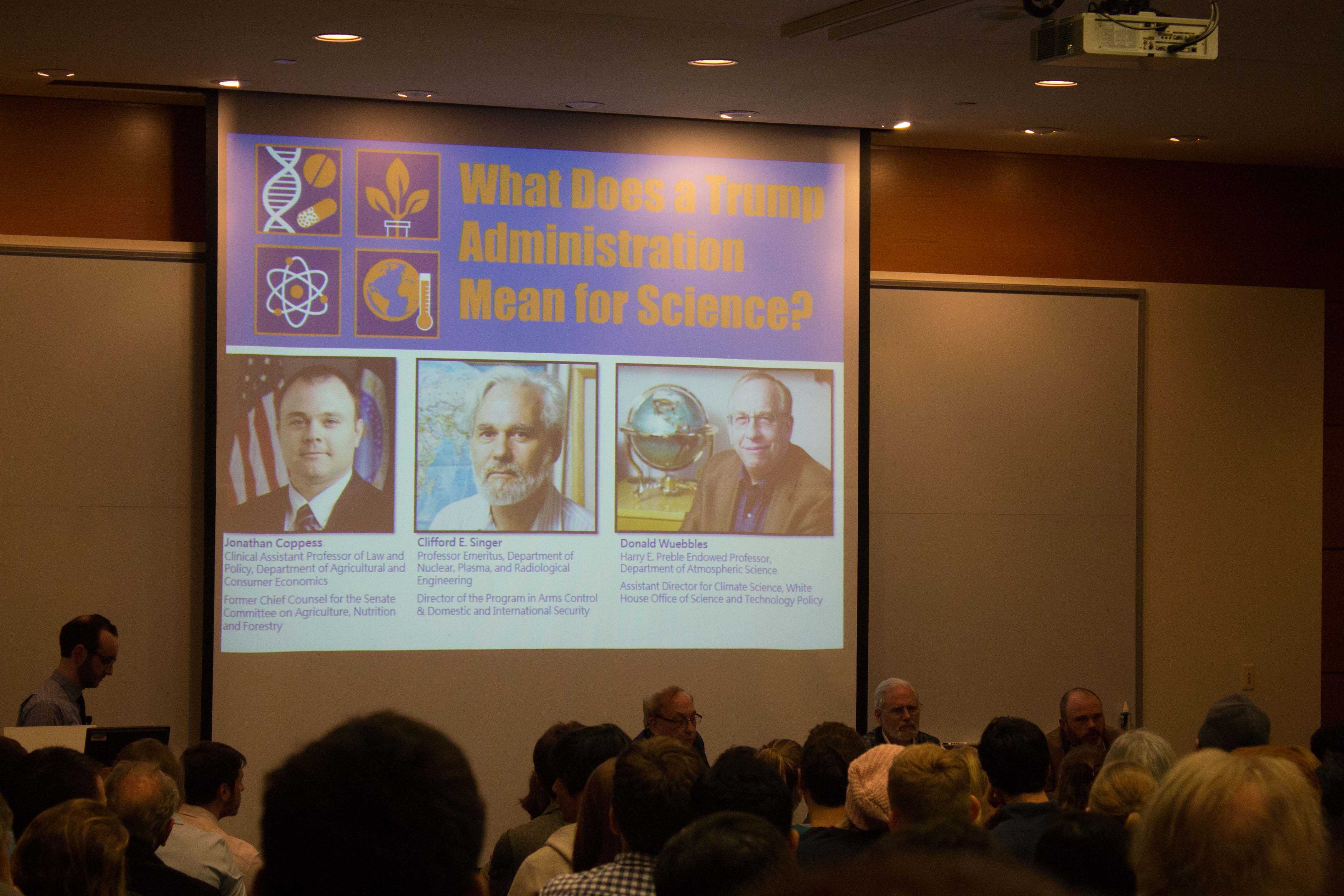 University’s panel discusses Trump's impact on science - The Daily Illini