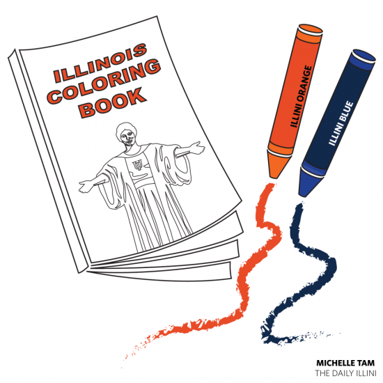 First University adult coloring book, 'Orange, Blue, and U,' hits ...