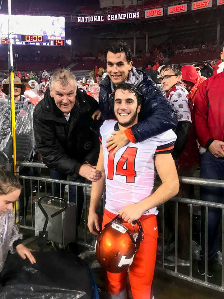From footy to football: Hayes adjusts to new sport - The Daily Illini