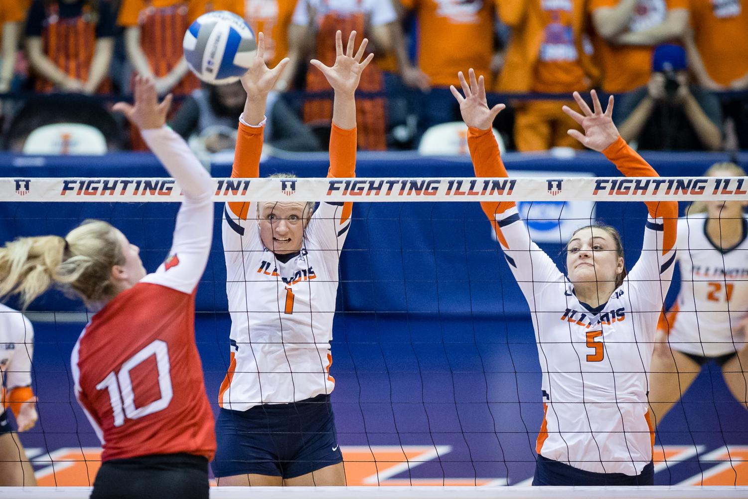 Illinois blocks NCAA competition in home victories - The Daily Illini