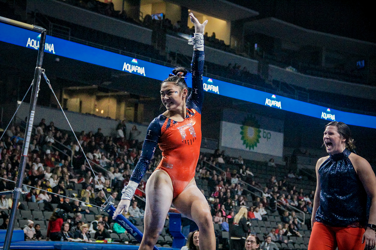 Four Illini women's gymnasts earn All-Big Ten honors - The Daily Illini