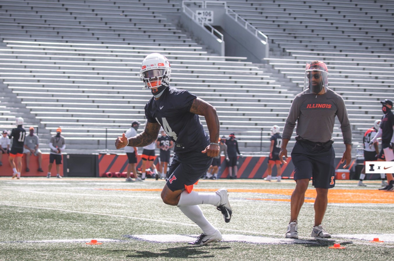 NCAA grants WR Hightower immediate eligibility - The Daily Illini