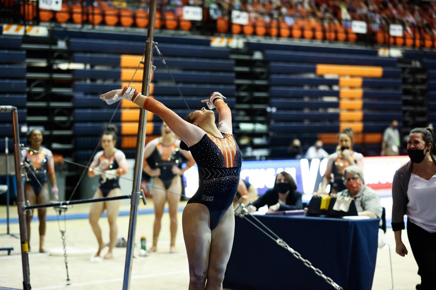 Illini reach season best score, fall to No. 8 Michigan - The Daily Illini