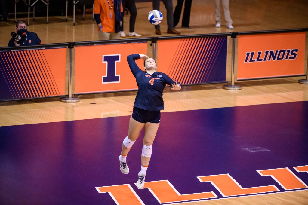 Kylie Bruder steps into expanded role with new offense - The Daily Illini