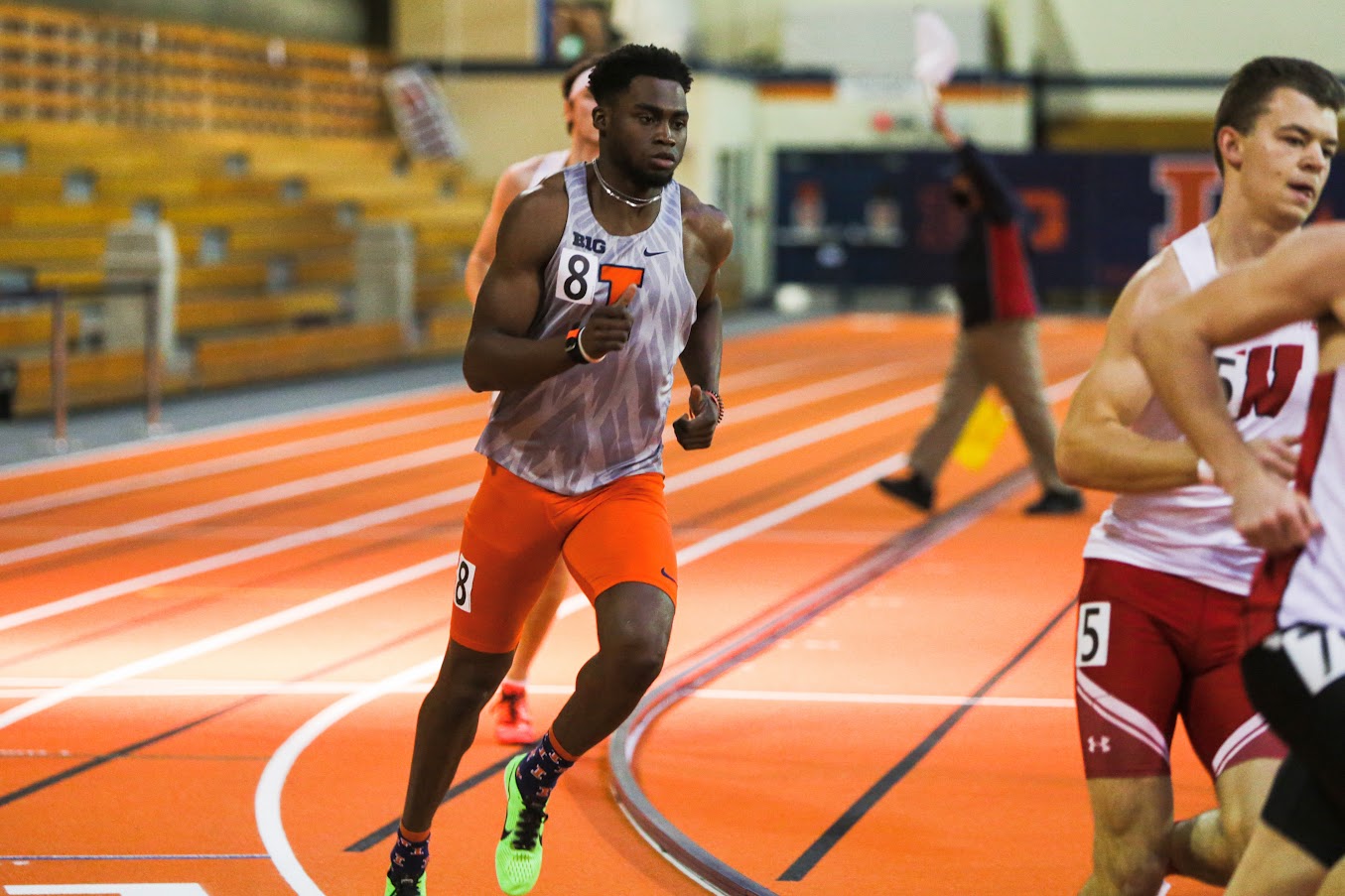 Illini dominate 800m dash, long toss in Nebraska - The Daily Illini