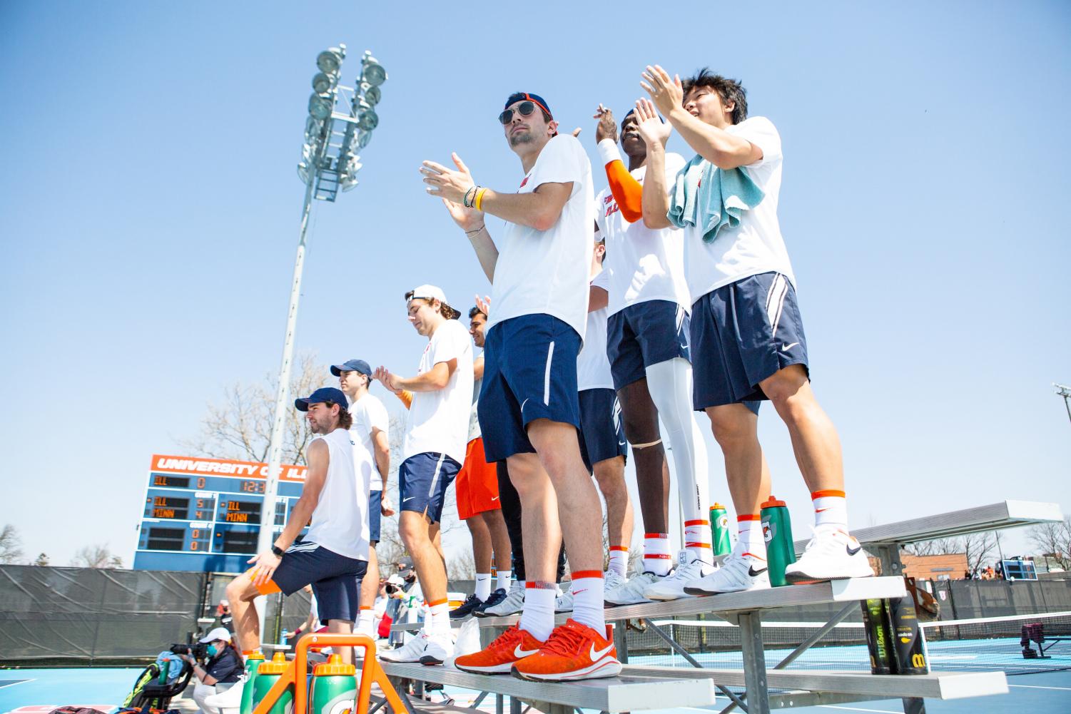 Spring sports update: Men’s tennis on 10-match winning streak, soccer ...
