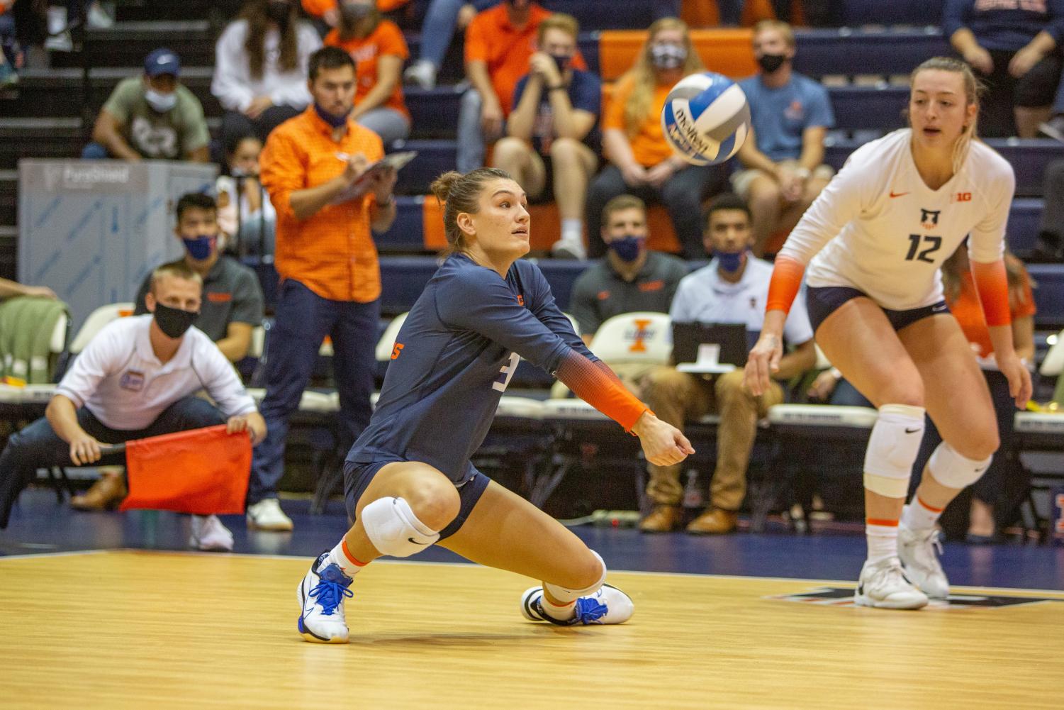 Illinois volleyball heads east for packed weekend against Rutgers, No ...
