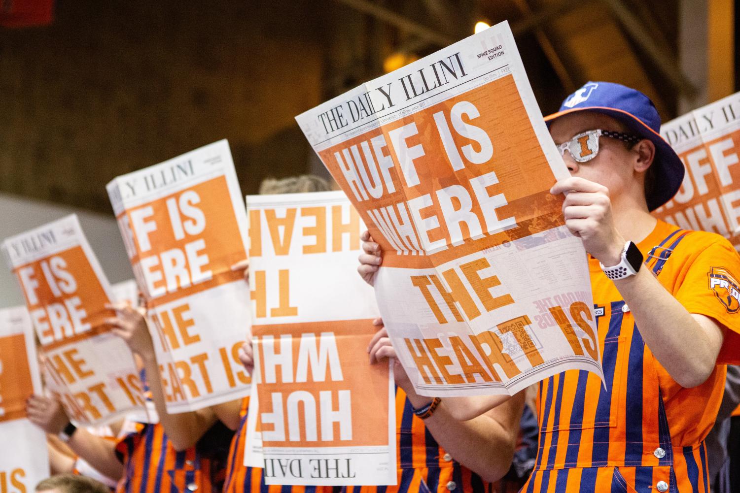 Return of fans restores electric atmosphere inside Huff Hall for ...