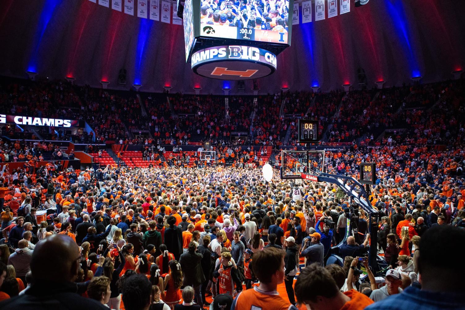 ‘It’s what this thing is about’: Illinois men's basketball celebrates ...