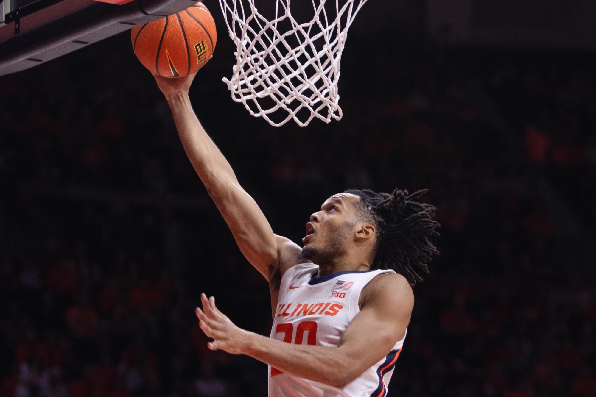 No. 16 Illinois men’s basketball aims to bounce back against Colgate in ...