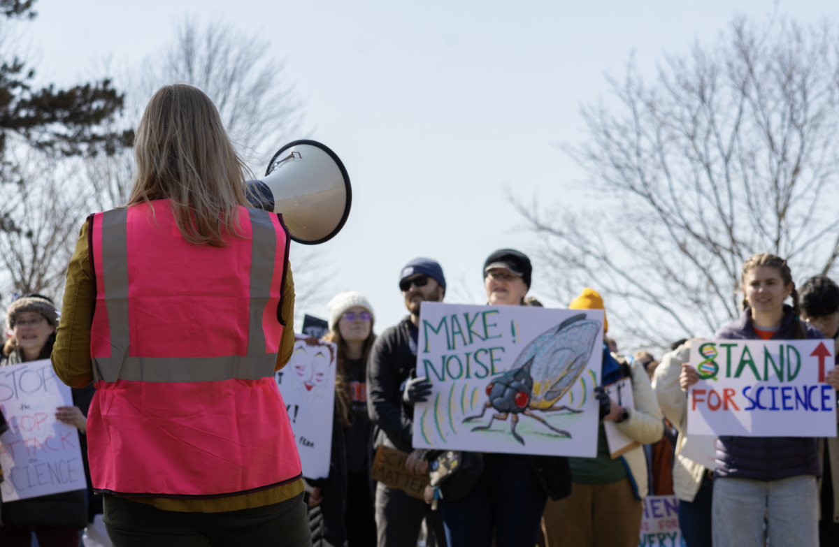 Students, faculty march in Stand Up for Science demonstration - The ...