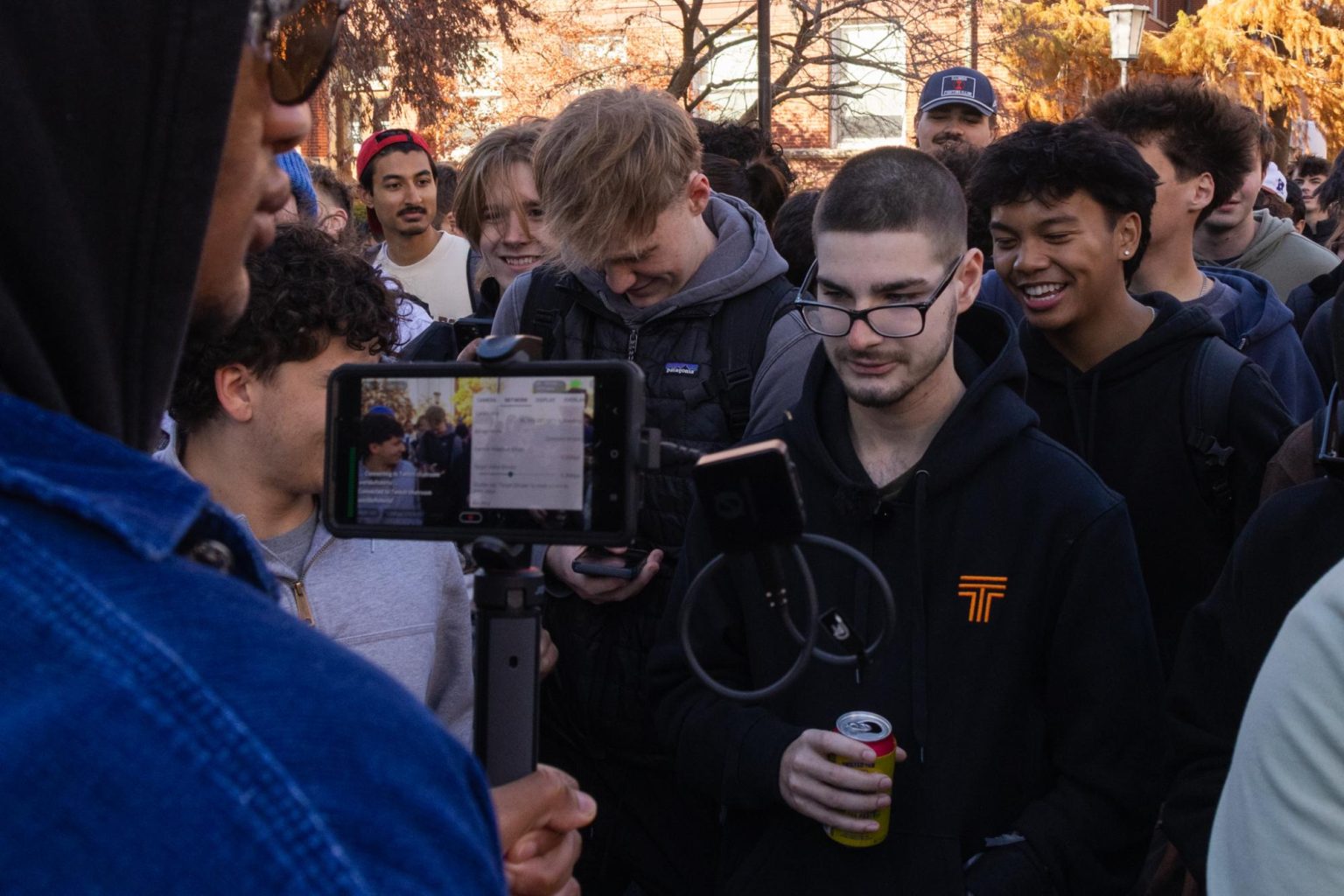 Viral TikTok star Joshua Block visits UI - The Daily Illini